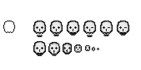 Skulls Phase1 Pixel Art Maker