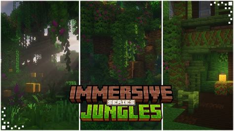Immersive Jungles Minecraft Mod Showcase New Trees Blocks And Jungle