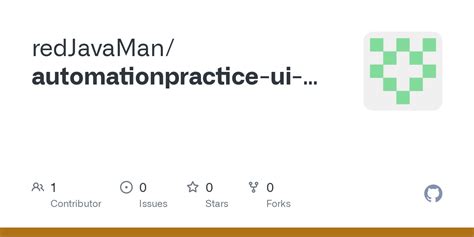 Github Redjavamanautomationpractice Ui Test