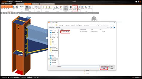 How To Combine Tekla Structures And Sap2000 For Steel Connection Design