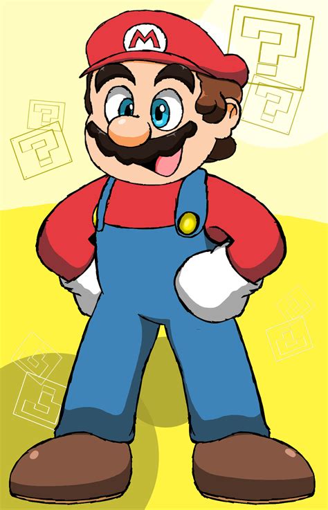 Super Mario By Jackson Tfs On Deviantart