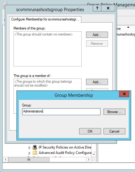 Building Microsoft System Center Cloud Scvmm 2012 R2 Create Run As Account To Add And Manage