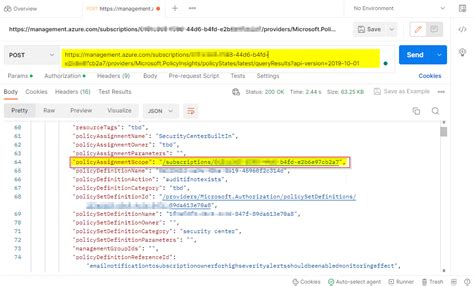 Powershell Extract Azure Policy Assignment Data That Includes