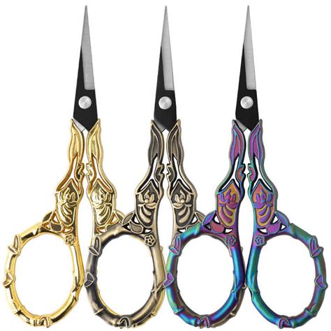 Precision Embroidery Scissors Small Sharp Pointed Tip Detail Shears For Sewing Craft Artwork