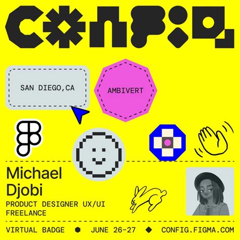 Michael Jordan Djobi On Linkedin Config2024 Virtual Event Figmacommunity Design Virtualbadge
