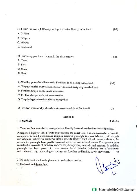 Jkbose Class 9th Model Question Paper 2025 For English Jk Board Class 9 English Sample Paper