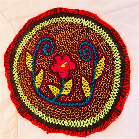 Shipibo Icaro Altar Cloth Textile Hand Weaved Amazon Craft Icaros Kambo And Ayahuasca Etsy