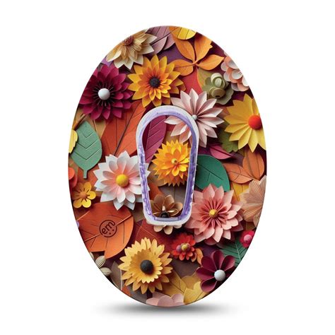 Expressionmed 3d Floral Dexcom G6 Transmitter Sticker