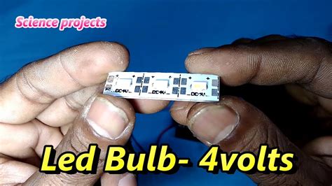 How To Connect Led Lights To A Battery Light Bulb Invention YouTube