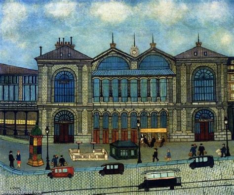 Gare Montparnasse Paris Paris Painting Paris Illustration House