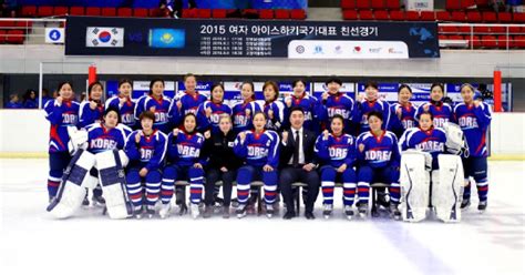 여자 아이스하키 대표팀 미네소타 전지훈련 출국