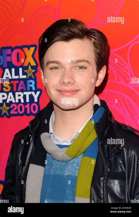 Chris Colfer At The Fox 2010 Summer Press Tour Party Held At The Santa Monica Pier Santa