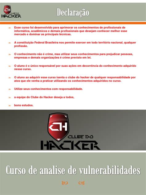 Curso De Hacker Tres Anos Agasvfdsdf Pdf Vulnerabilidade Informática Linux