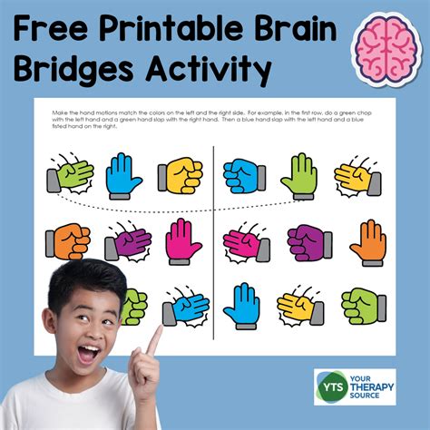 Free Bilateral Coordination Printable Your Therapy Source