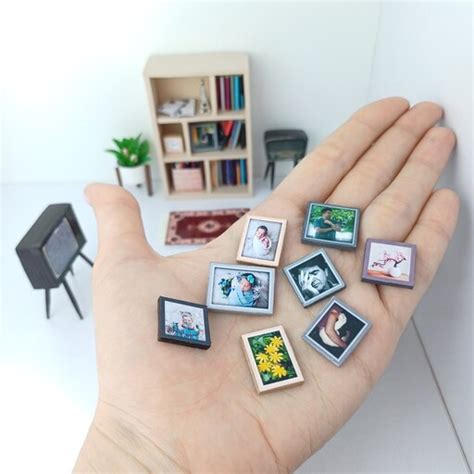 خرید و قیمت قاب عکس های مینیاتوری با عکس دلخواه شما بسته دو عددی،مناسب