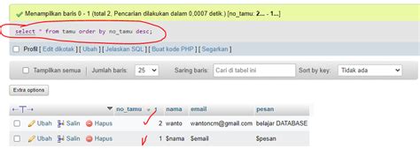 Php Part 9 Penerapan Statementpernyataan Pada Form Dan Database Mysql Catatanku