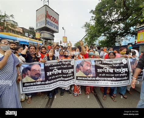 Bjp Leader Manish Shukla Murder Poper Investigation Hi Res Stock