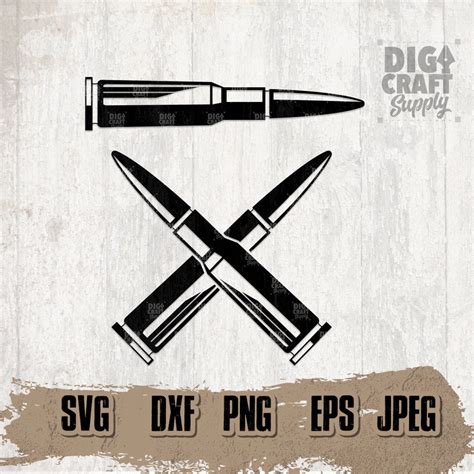 Bullets Svg Bullet Shirt Svg Ammo Svg Bullet Clipart Etsy Canada