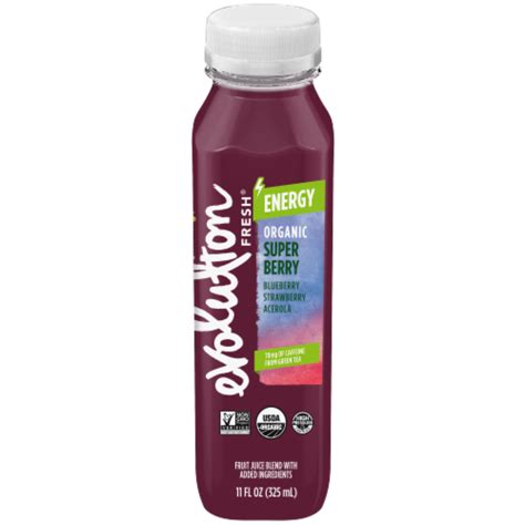 Evolution Fresh Organic Super Berry Energy Drink 11 Fl Oz Fred Meyer