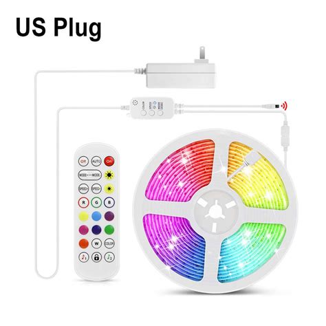 5m 10m 15m Bluetooth App Led Strip Strip Rgb Smart Grandado