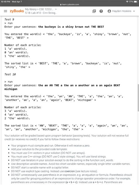 Solved What Is Wrong With This Code It Compiles Just Fine
