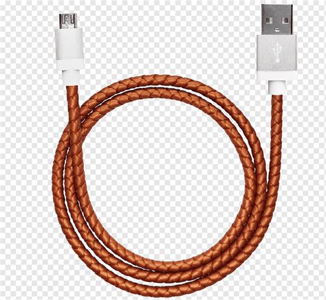 배터리 충전기 네트워크 케이블 Micro Usb 전기 케이블 Pu 가죽 컴퓨터 네트워크 케이블 휴대폰 Png Pngwing
