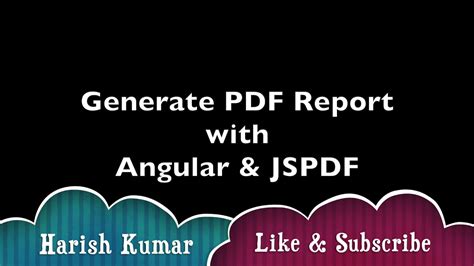angular 6 generate pdf the 20 detailed answer