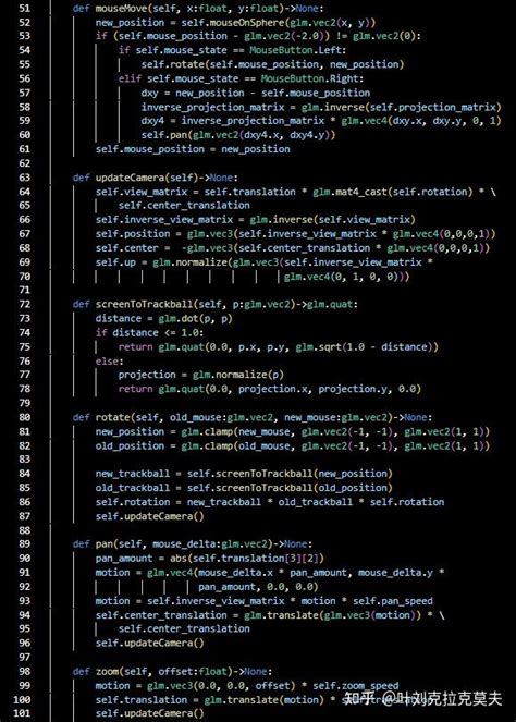 用Python和OpenGL探索数据可视化三维篇 四元数和轨迹球照相机 知乎