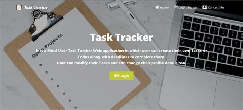Github Fadingreality1multi User Task Tracker Webapp Using Django This Web Application Allows