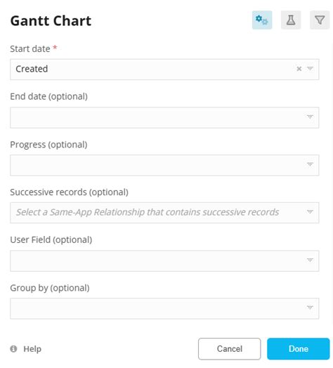 Gantt Chart Fusioo
