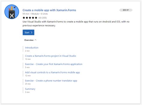 Get Started With Free Xamarin Training On Microsoft Learn