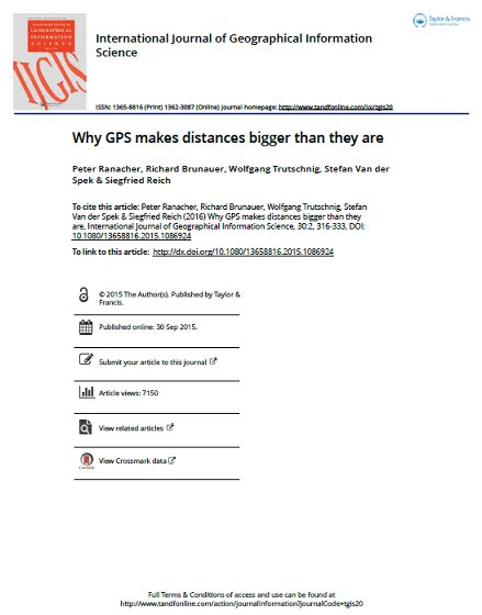 GPSを使った距離測定が誤差から逃れられない理由が数式で証明される GIGAZINE