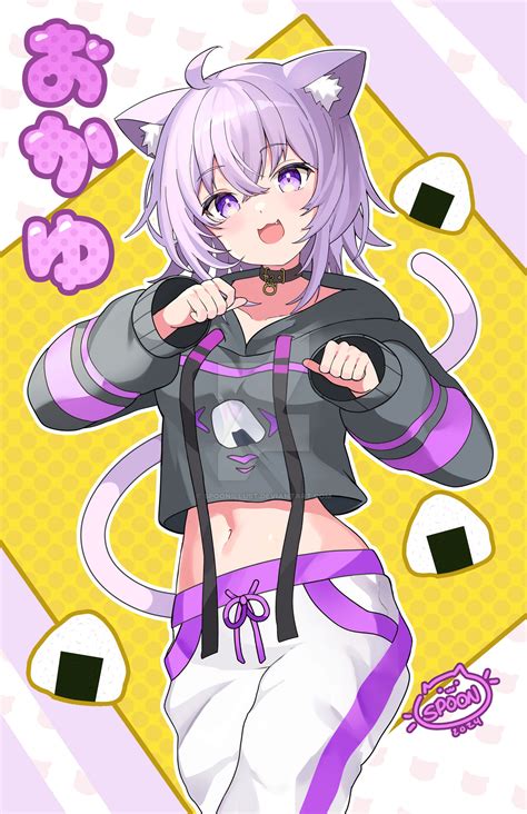 Nekomata Okayu Fanart By Spoonillust On Deviantart