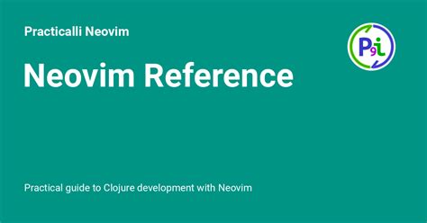 Neovim Reference Practicalli Neovim