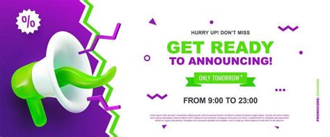 Announcement Banner Vector Art Icons And Graphics For Free Download