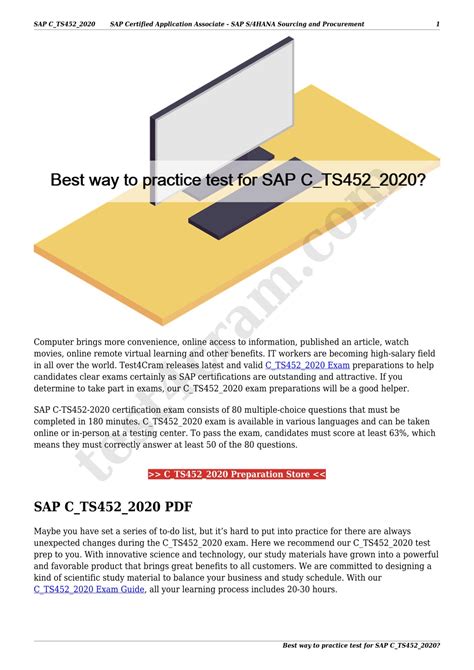 PPT Best Way To Practice Test For SAP C TS452 2020 PowerPoint Presentation ID 12210503