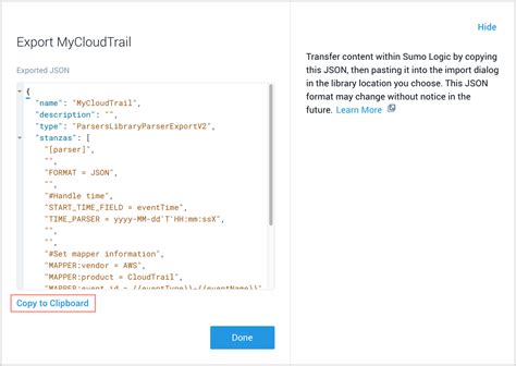 Parser Editor Sumo Logic Docs