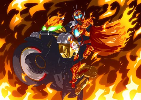 Golddash Kamen Rider Gotchard Daybreak And Daybreak Golddash Kamen Rider And More Drawn By