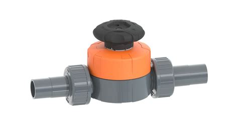 Georg Fischer Diaphragm Valve 514 Pvc U Fkm Pipekit