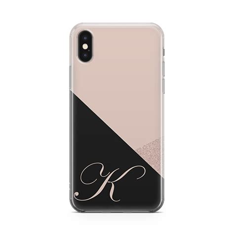 Nude Split IPhone XS Max Case Custom Floral Phone Case