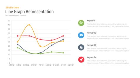 Line Chart Representation PowerPoint And Keynote
