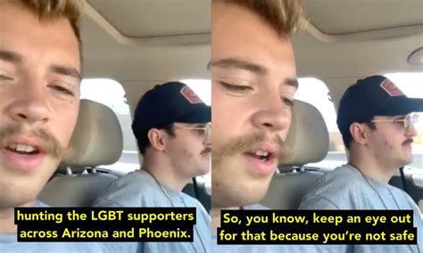 Right Wing Extremist Ethan Schmidt Vows Lgbtq Hunting Expedition