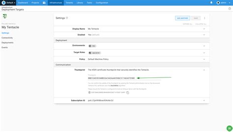 Polling Tentacle Fails To Present Client Certificate Following 202014