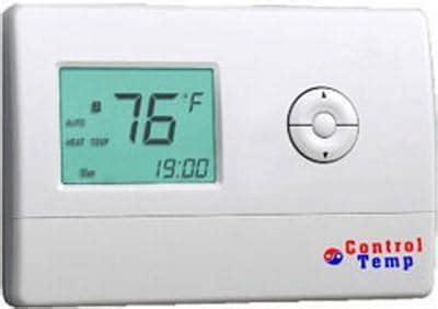 Controltemp Ct Standard Tamper Proof Thermostat Programmable Household Thermostats Amazon Com