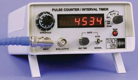 Pulse Counter Timer TeachSpin