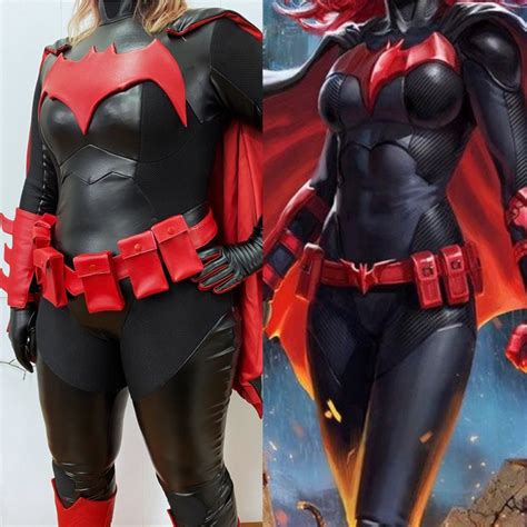 Batwoman Kate Kane Cosplay Costume For Adult Dc Halloween Etsy