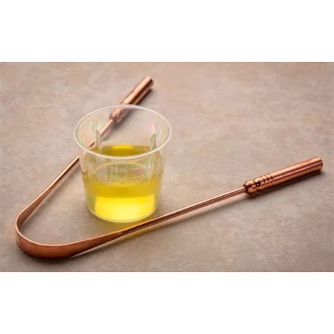 Медна стъргалка за почистване на език Аптека Детелина