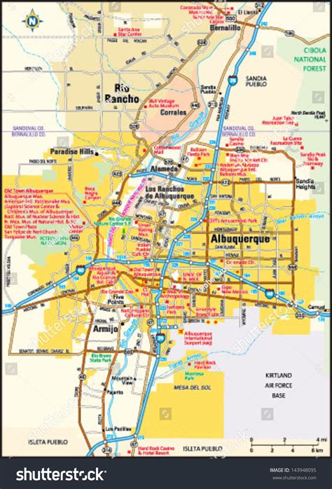 Albuquerque Nm On Us Map