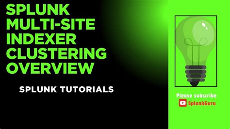 Splunk Enterprise Multi Site Indexer Clustering Overview Youtube