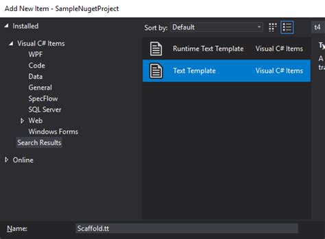 deploying a t4 template with dotnet pack diego giacomelli senior